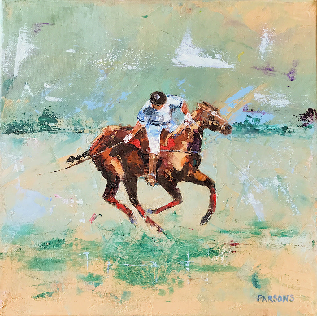 Polo Series VIII | Nancy Parsons | Kristen Coates Gallery – KRISTEN COATES