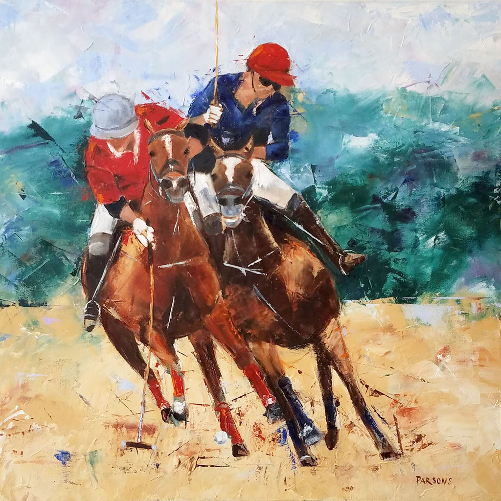 Two Horse Bump | Nancy Parsons | Kristen Coates Gallery – KRISTEN COATES
